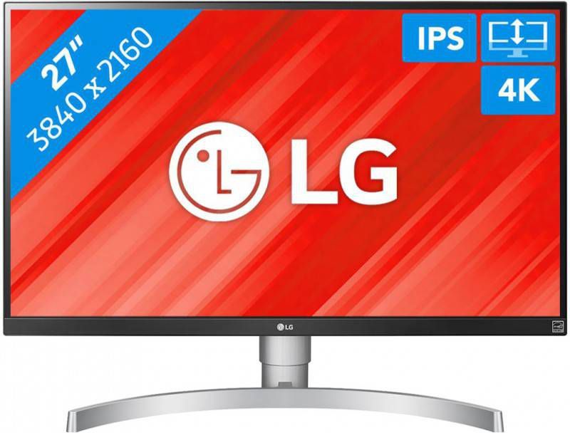 LG 27UK650-W 27 inch 4K Ultra HD IPS monitor - Vriezerwebshop.be