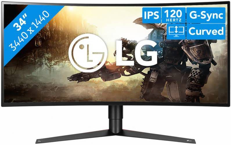 34GK950G-B UltraGear Gaming Monitor - Vriezerwebshop.be